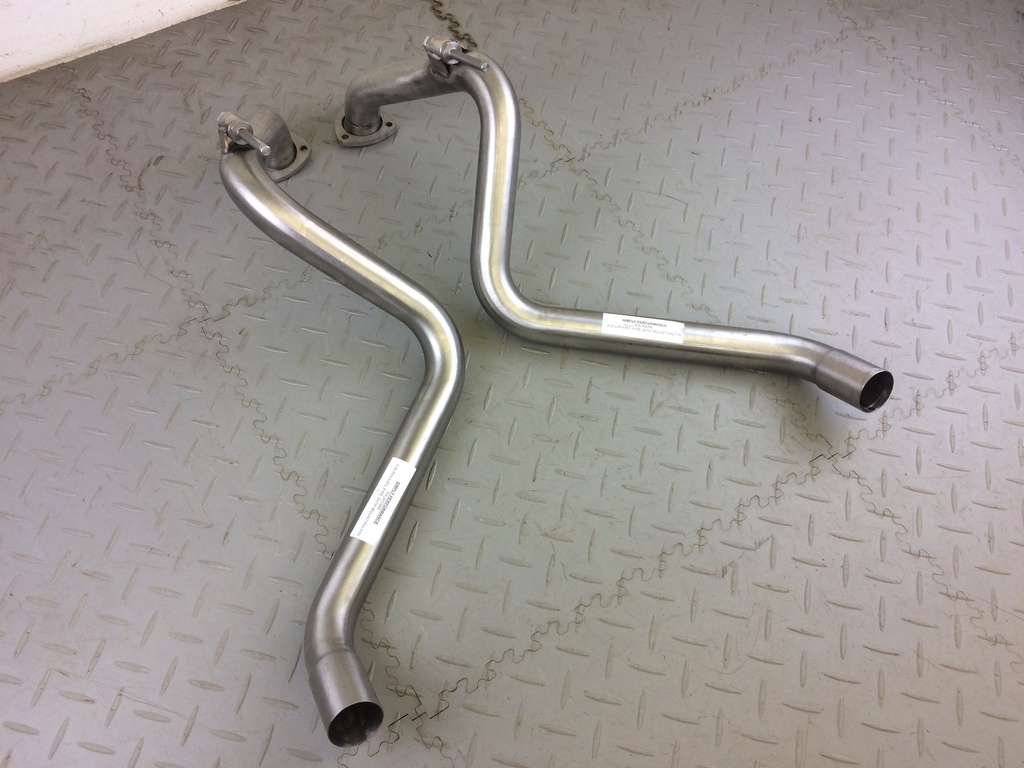 COMPLETE V12 XJS EXHAUST SYSTEM WITH DELETE PIPES UPTO (V) 188104 ...