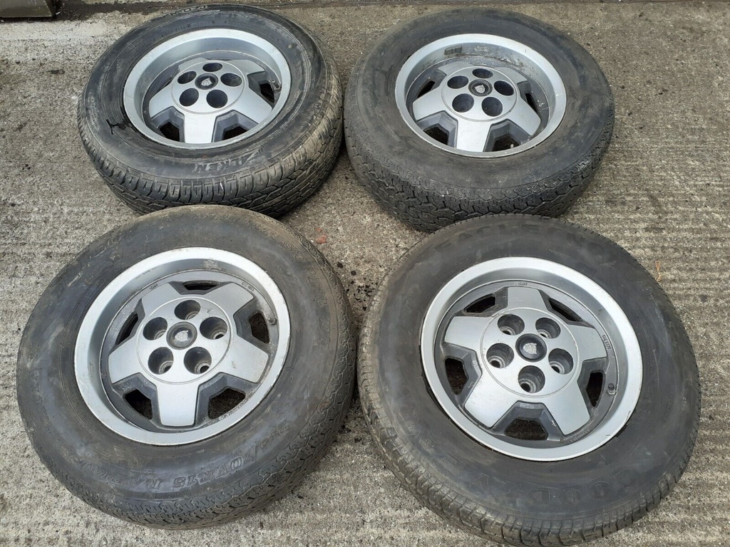 STARFISH WHEELS JAGUAR XJS HE ALLOYS RIMS CAC4379 15 INCH 6.5JX15X28.5 ...