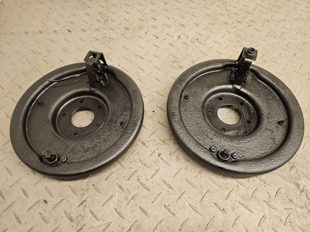 SALISBURY 4HA LIVE AXLE HUB DRUM BACK BRAKE PLATE XK140? XK120? MK9 ...