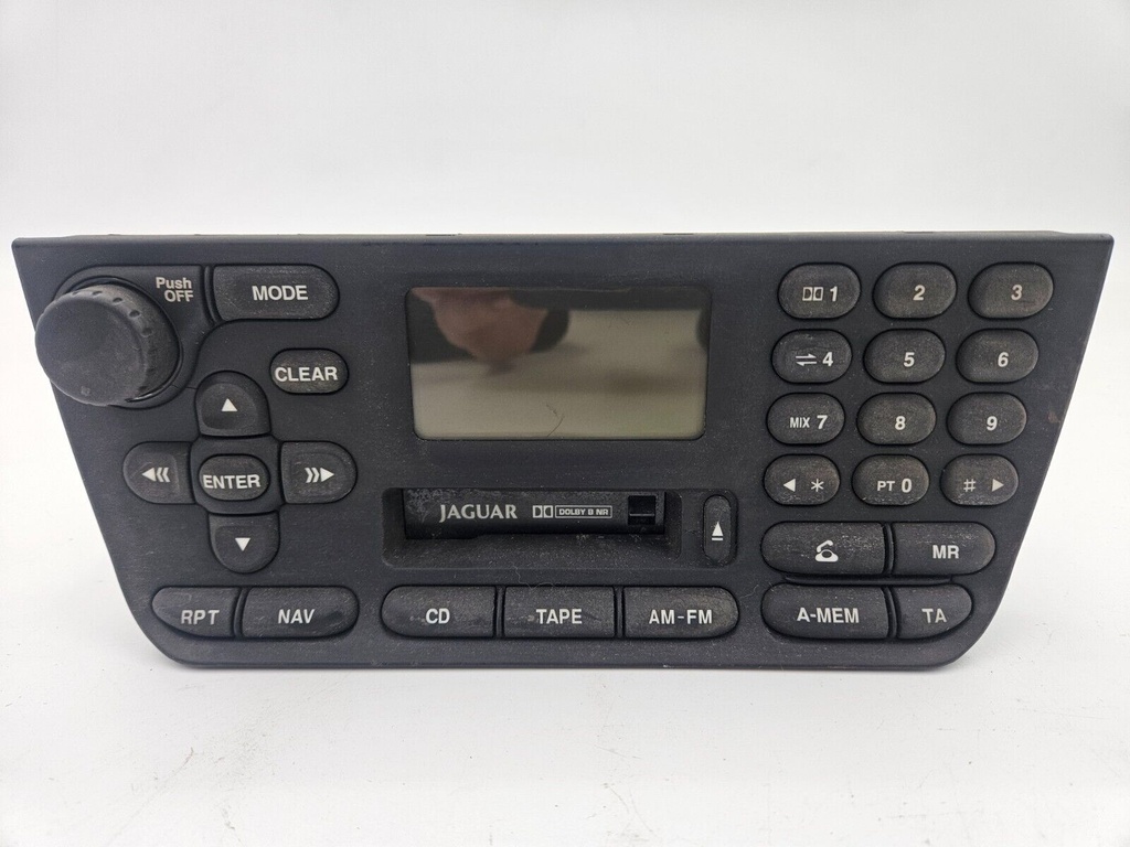 JAGUAR XJR XJ8 X308 98 - 2003 LATE RADIO PLAYER CASSETTE HEAD UNIT ...