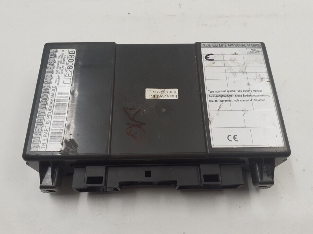 JAGUAR XK8 X100 SECURITY AND CONTROL LOCKING MODULE 433 MHZ UNIT SYSTEM ...