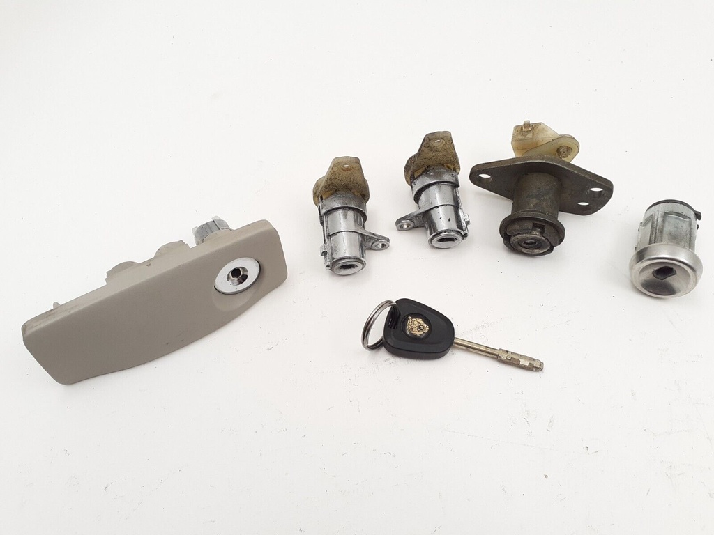 JAGUAR X300 X308 XK8 LOCK SET WITH KEY BOOT DOORS AND IGNITION GLOVE ...