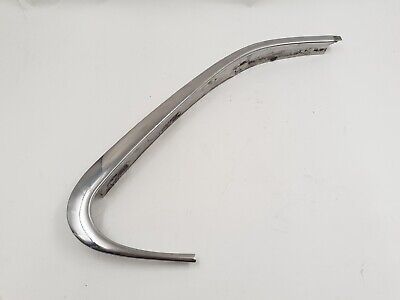 JAGUAR XJS FACELIFT RIGHT REAR QUATER GLASS WINDOW CHROME SURROUND TRIM ...